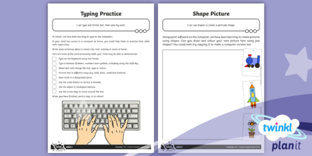 How To Improve ICT Skills | Using And Applying At Home | KS1