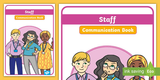 EYLF Staff Communication Book Cover | EYLF Resources