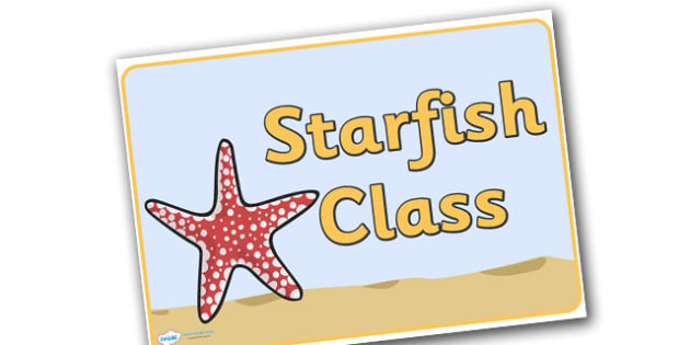 👉 Starfish Display Posters (teacher made)