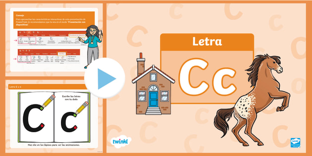 PowerPoint sobre la letra C. (teacher made)