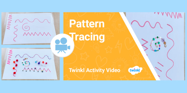 FREE! - Tracing Patterns Fine Motor Activities | EYFS Holiday Club