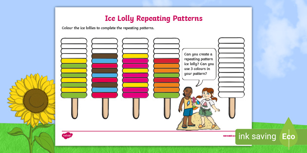 Ice Lolly Designs | twinkl.co.uk