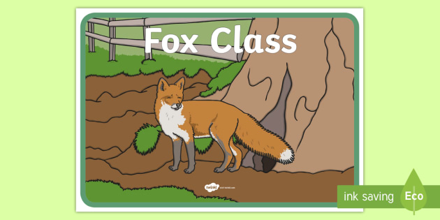 Fox Class Display Poster - Fox Class Display Poster