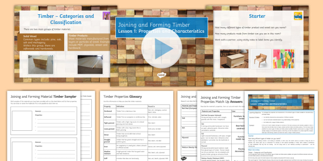 Manufacturing Processes and Techniques - Joining and Forming Timber: L1