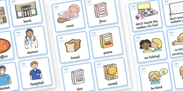 SEN Communication Cards Pack (Girl) (teacher made)