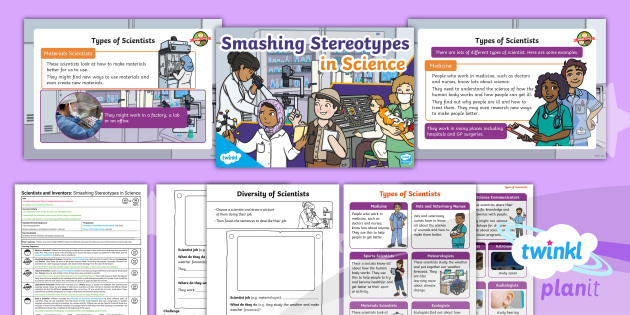 KS1: British Science Week 2022: Smashing Science Stereotypes