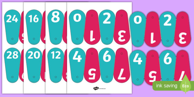 Number Fans (0-30) (teacher made)