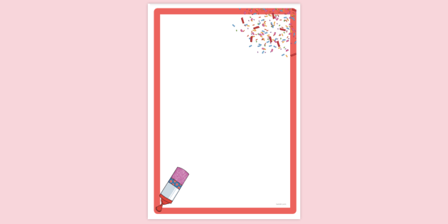 FREE! - Page Border | Page Borders | Twinkl (teacher made)