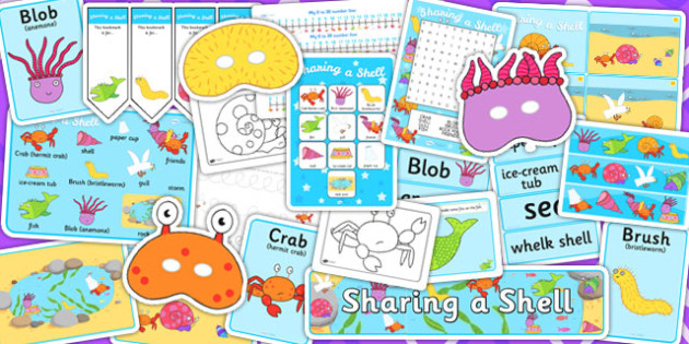 FREE! - Resource Pack to Support Teaching on Sharing a Shell