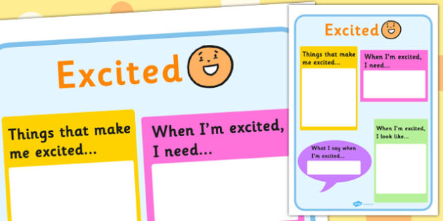 Excited Chart (teacher made)