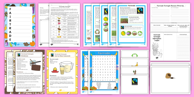 KS1 Top 10 Fairtrade Activity Pack (teacher made)