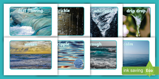 Moving Water Display Photos (teacher made)