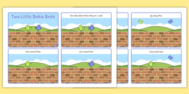2 Little Dickie Birds Sequencing (4 per A4) (teacher made)