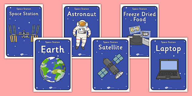 Space Station Role Play Posters (teacher made)