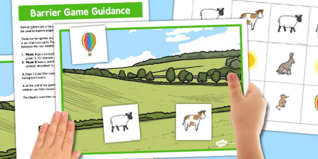 Countryside Barrier Game (teacher made)