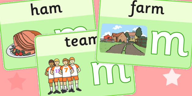 Final M Sound Playdough Mats (teacher made)