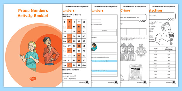 👉 Prime Numbers from 1 to 10 Activity Booklet | Teacher-Made