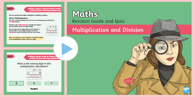 SATs Survival: Year 6 Multiplication and Division Maths Revision Guide and