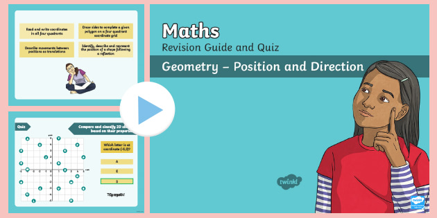 SATs Survival: Year 6 Position and Direction Maths Revision Guide and Quick