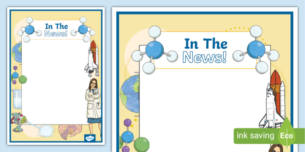 In the News Display (teacher made)