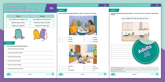 There Is There Are Board Game English Esl Worksheets