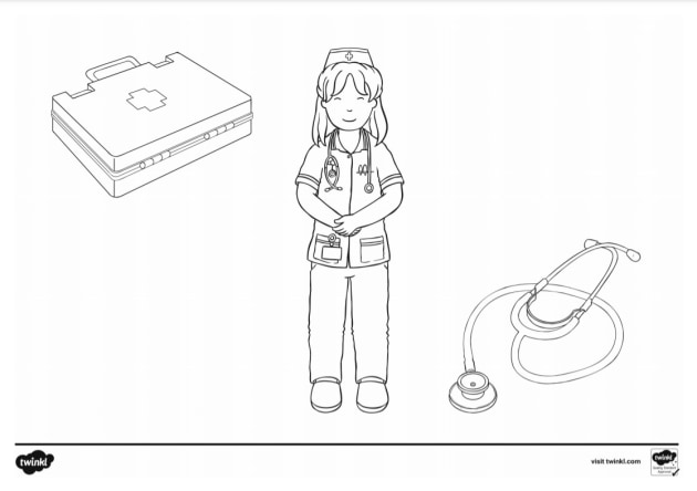 FREE! - Medical Colouring | Colouring Sheets (teacher made)