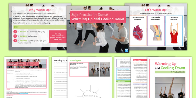 Safe Practice in Dance Lesson 1: Warming Up and Cooling Down