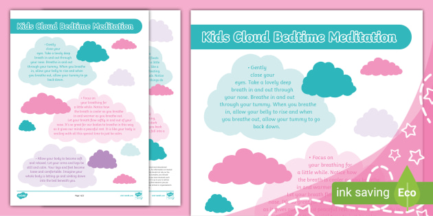 Cloud Bedtime Meditation (teacher made)