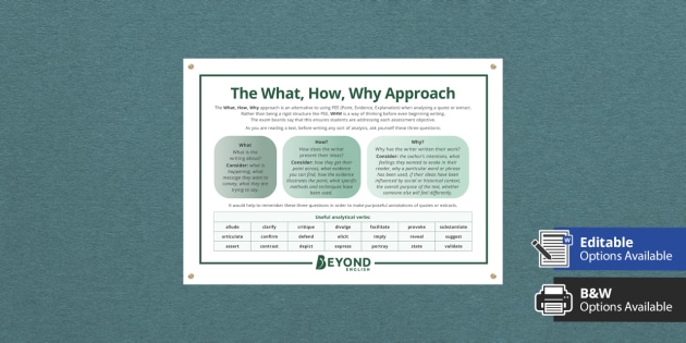 WHY Analysis (teacher made)