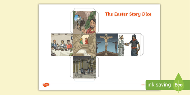 Easter Story Dice (teacher made)