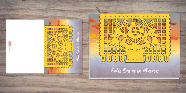 Feliz Dia de los Muertos Card | Twinkl Party
