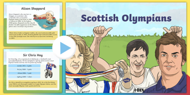 Scottish Olympians PowerPoint-Scottish (teacher made)