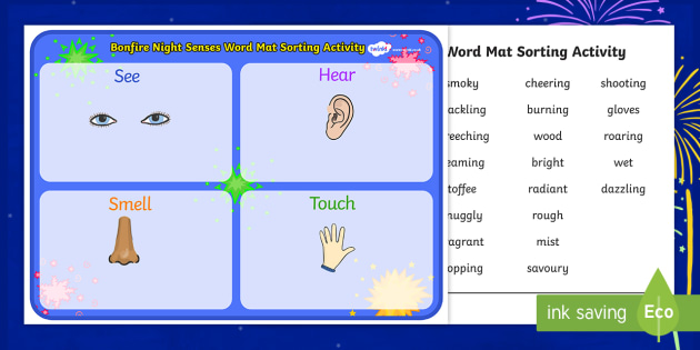 Bonfire Night Word Mats | twinkl.com.au