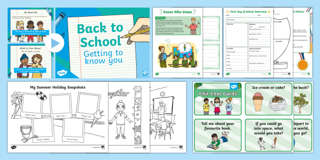 Welcome Pack Foundation Year 2 - Back To School - Twinkl