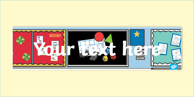 Google Classroom Header English, Maths and Science