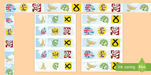 General Election Display Borders (teacher made)