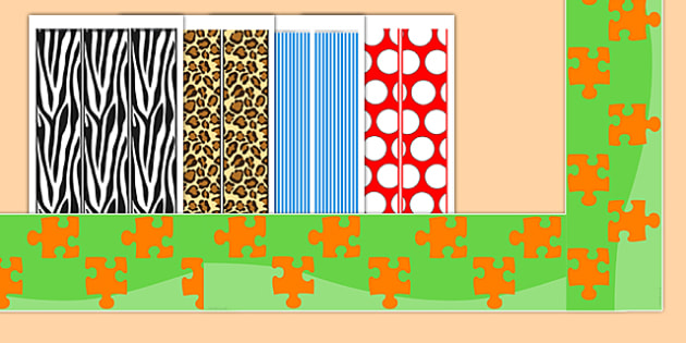 General Patterned Display Borders - patterns, border, display