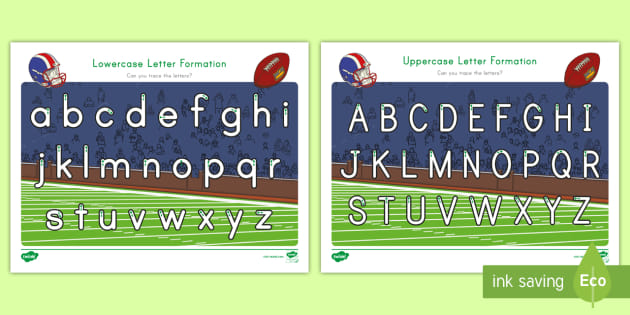 Football Letter Formation Activity
