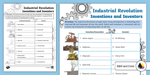 B Industrial Revolution