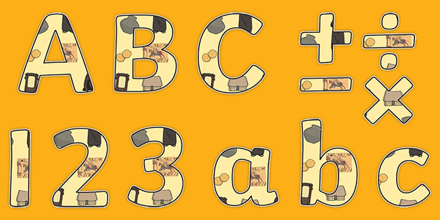 FREE! - Anglo-Saxons Display Numbers (teacher made)