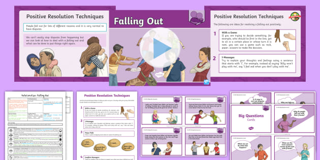 LKS2 Falling Out Lesson Pack | VIPs | PSHE and Citizenship