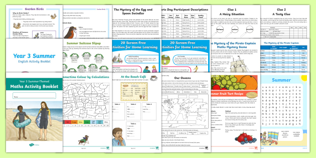 Summer Term Home Learning Ages 7-8 Activity Pack