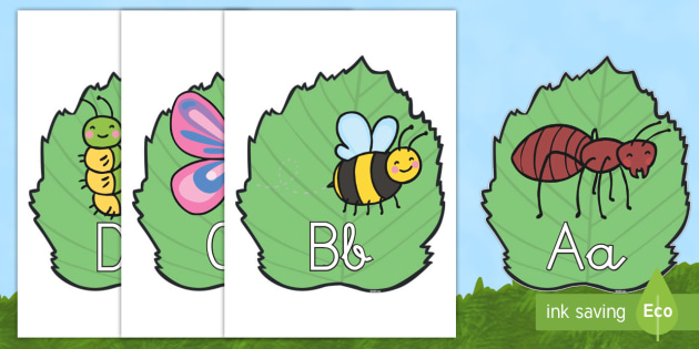 El abecedario en bichos (teacher made)