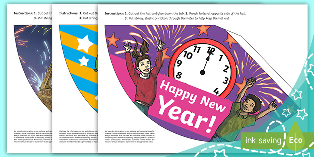 New Year's Eve Party Hats