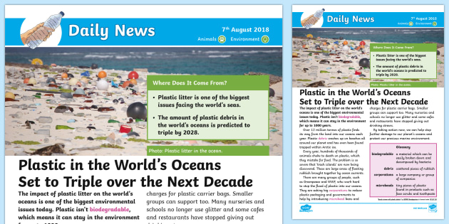 KS2 The Environment, Topics, The Environment, KS2 Topics