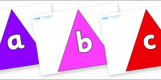 Phoneme Set on Triangles (Teacher-Made)