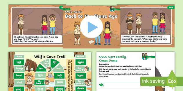 CVCC Words Phonics Lesson Pack - Primary Resource
