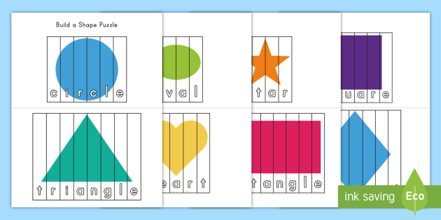Build a Shape Puzzle Pack