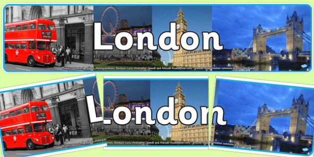 London Photo Display Banner - london, photo banner, photo display banner
