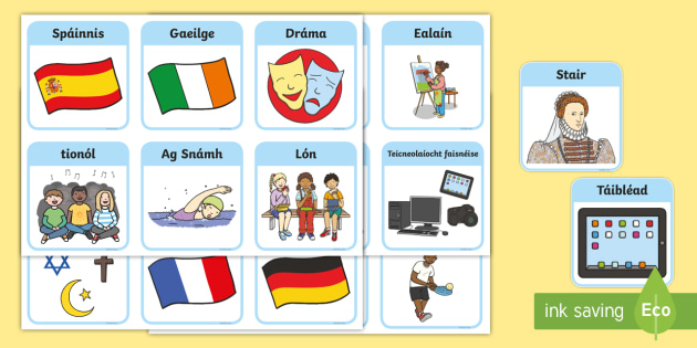 SEN Clár ama físiúil - Clár ama físiúil, riachtanais speisialta
